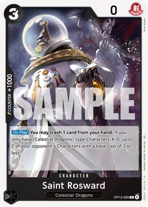 Saint Rosward - Carrying On His Will - One Piece Card Game - TCGplayer.com