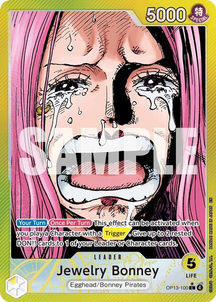 Jewelry Bonney (100) (Alternate Art) - Carrying On His Will - One Piece ...