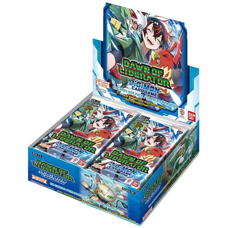 Dawn of Liberator Booster Box - Dawn of Liberator - Digimon Card Game ...