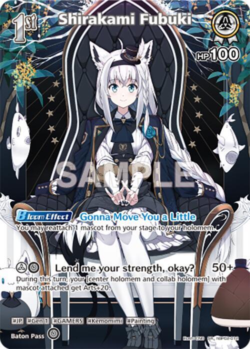 Shirakami Fubuki (SR) (hBP02-012) - Quintet Spectrum - hololive OFFICIAL CARD GAME - TCGplayer.com