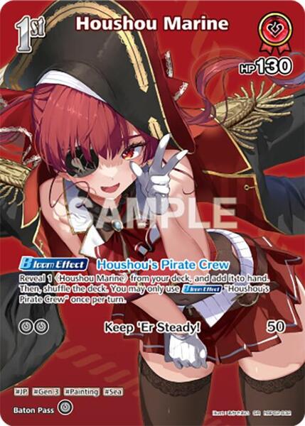 Houshou Marine (SR) (hBP02-032) - Quintet Spectrum - hololive OFFICIAL CARD GAME - TCGplayer.com