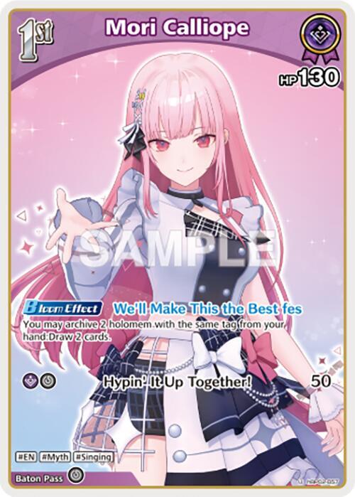 Mori Calliope (U) (hBP02-057) - Quintet Spectrum - hololive OFFICIAL CARD GAME - TCGplayer.com