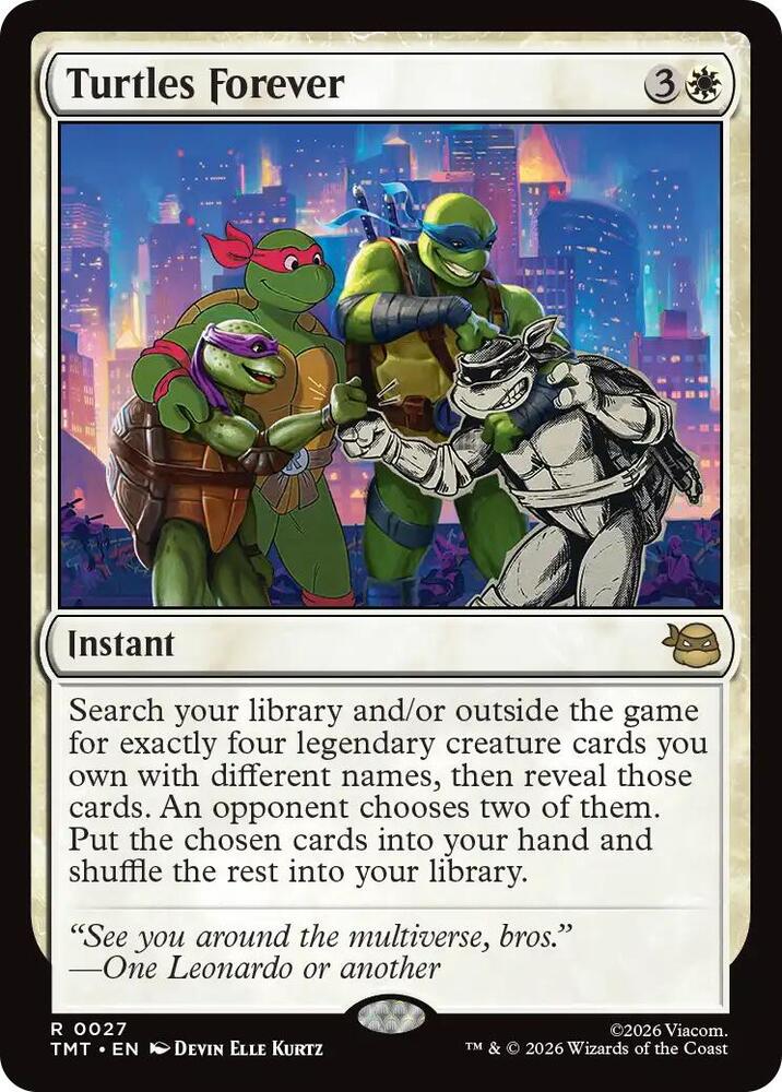 Turtles Forever - Teenage Mutant Ninja Turtles - Magic: The Gathering ...