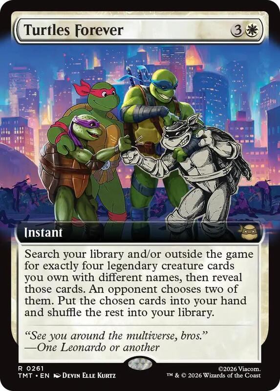 Turtles Forever (Extended Art) - Teenage Mutant Ninja Turtles - Magic ...