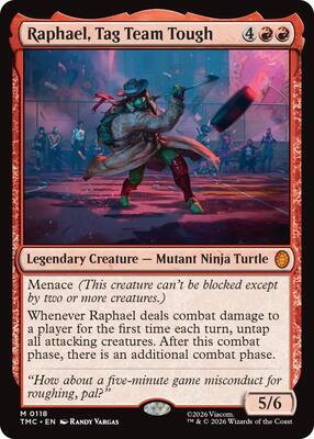 Raphael, Tag Team Tough - Commander: Teenage Mutant Ninja Turtles ...