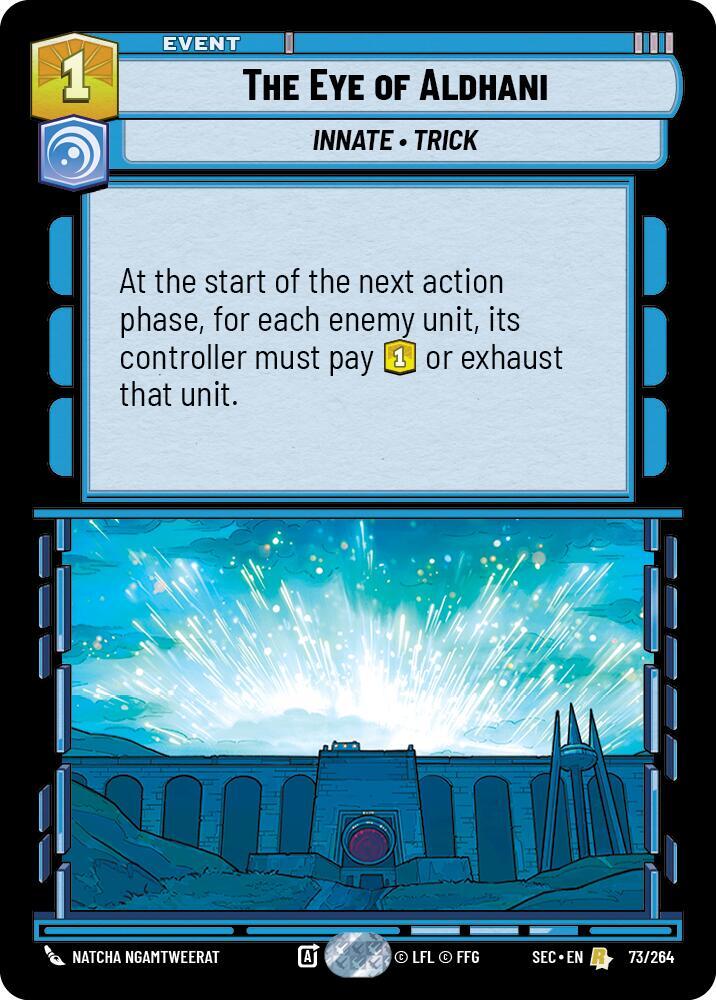 The Eye of Aldhani - Secrets of Power - Star Wars: Unlimited ...