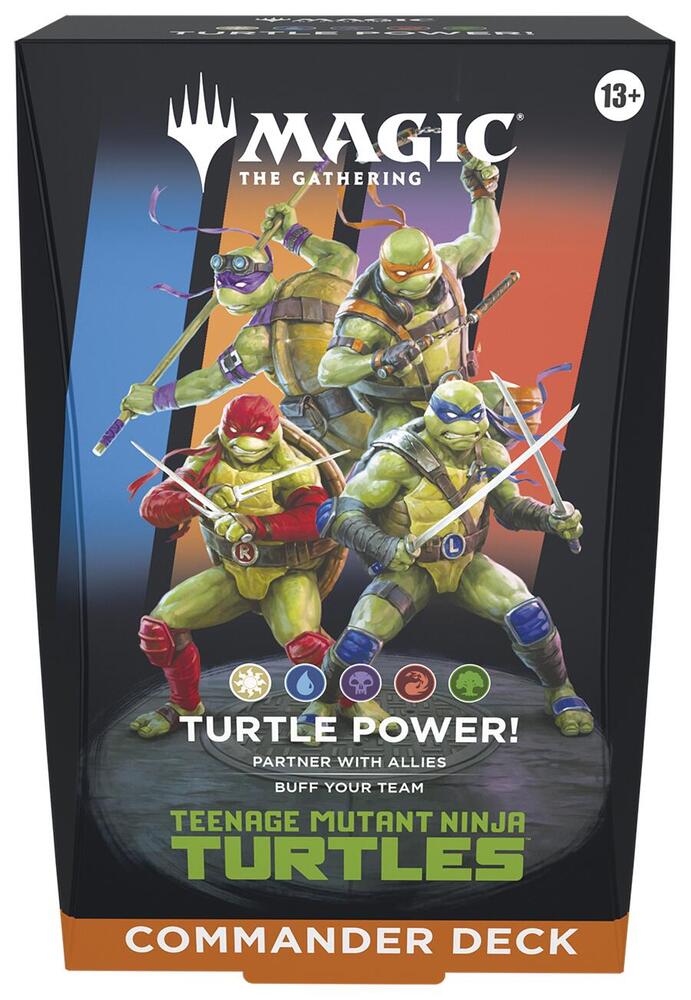 Teenage Mutant Ninja Turtles Commander Deck - Turtle Power! - Commander ...