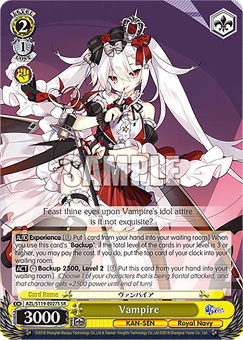 Vampire (SR) - Azur Lane Vol. 2 - Weiss Schwarz - TCGplayer.com