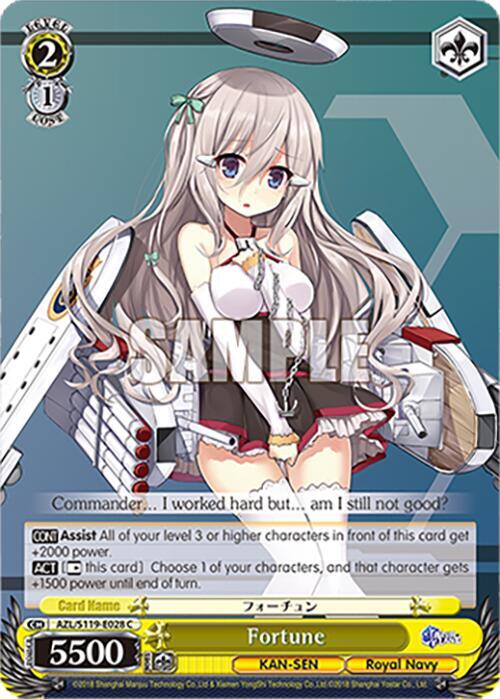 Fortune - Azur Lane Vol. 2 - Weiss Schwarz - TCGplayer.com