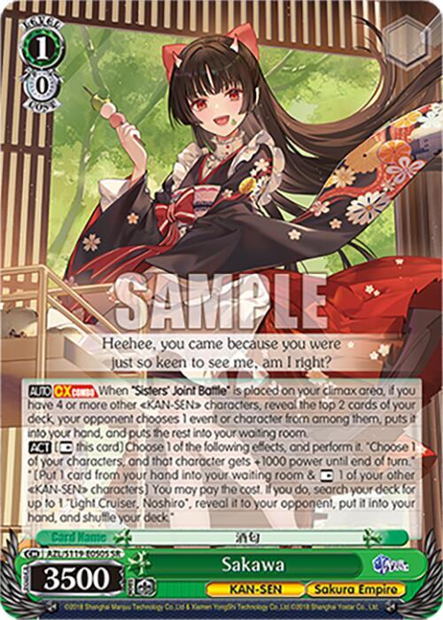 Sakawa (SR) - Azur Lane Vol. 2 - Weiss Schwarz - TCGplayer.com