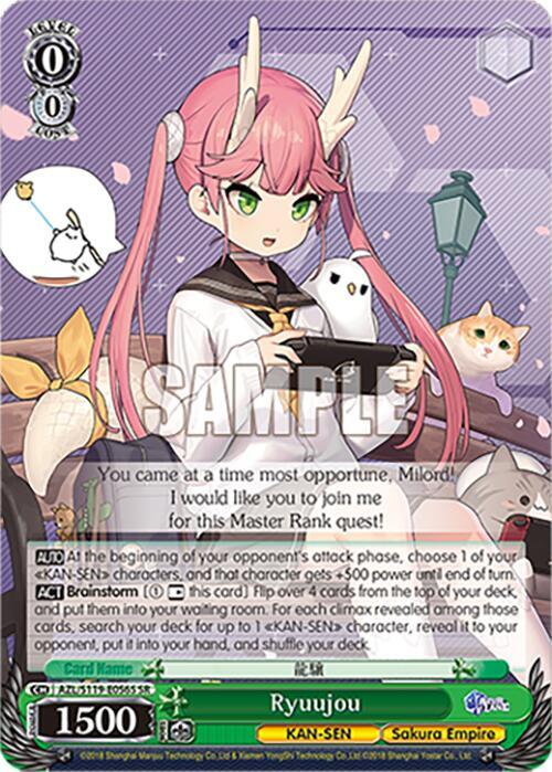 Ryuujou (SR) - Azur Lane Vol. 2 - Weiss Schwarz - TCGplayer.com