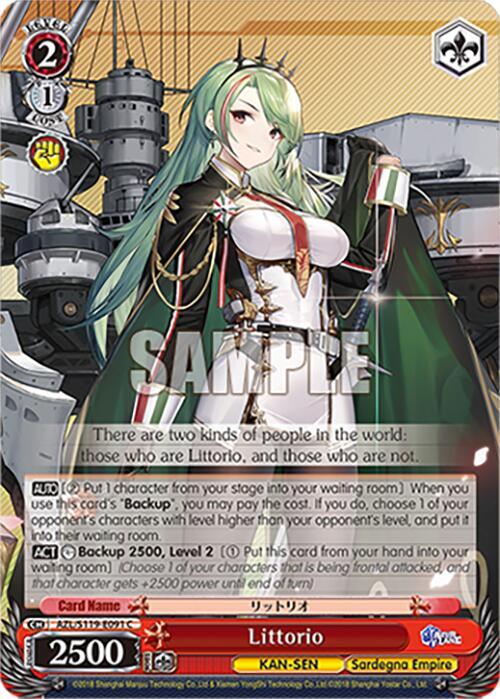 Littorio - Azur Lane Vol. 2 - Weiss Schwarz - TCGplayer.com