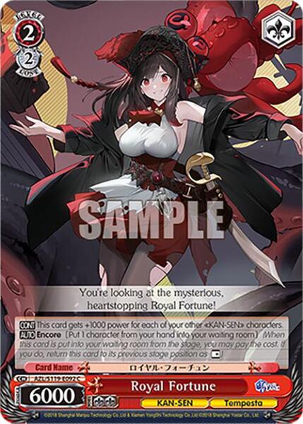 Royal Fortune - Azur Lane Vol. 2 - Weiss Schwarz - TCGplayer.com