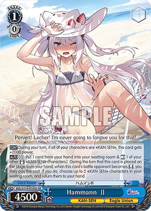 Hammann II (SR) - Azur Lane Vol. 2 - Weiss Schwarz - TCGplayer.com