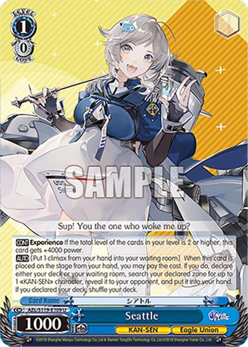 Seattle - Azur Lane Vol. 2 - Weiss Schwarz - TCGplayer.com