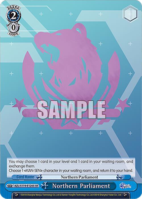 Northern Parliament (SR) - Azur Lane Vol. 2 - Weiss Schwarz - TCGplayer.com