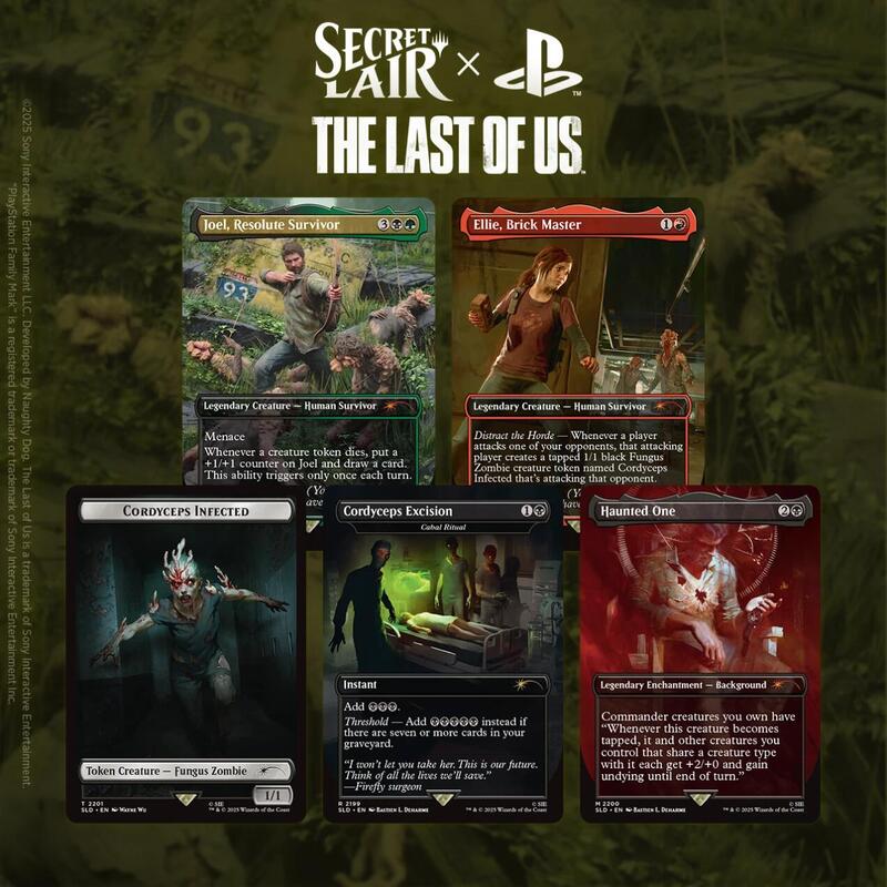 Secret Lair x The Last of Us Part I - Non-Foil Edition - Secret Lair ...