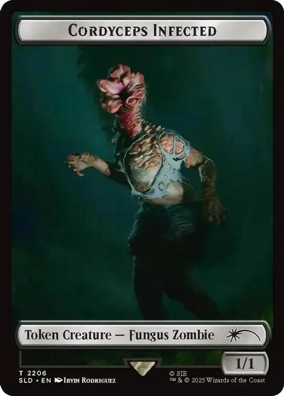 Cordyceps Infected Token (2206) - Secret Lair Drop Series - Magic: The ...