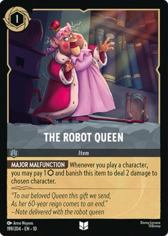 The Robot Queen - Whispers in the Well - Disney Lorcana - TCGplayer.com