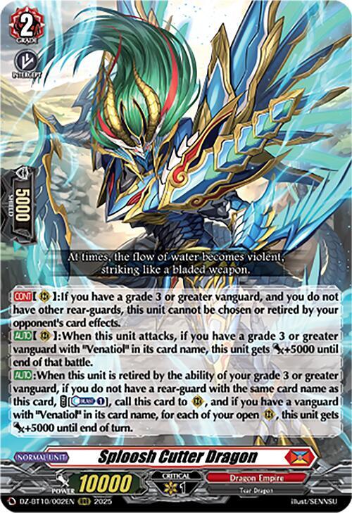 Sploosh Cutter Dragon - DZ-BT10: Dragonsoul Resonance - Cardfight Vanguard - TCGplayer.com