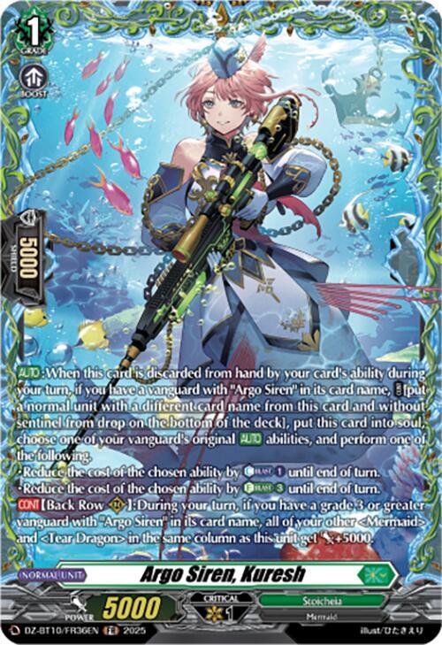 Argo Siren, Kuresh (FR) - DZ-BT10: Dragonsoul Resonance - Cardfight ...