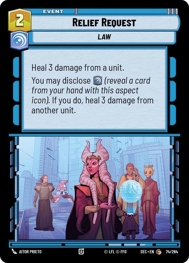 Relief Request - Secrets of Power - Star Wars: Unlimited - TCGplayer.com