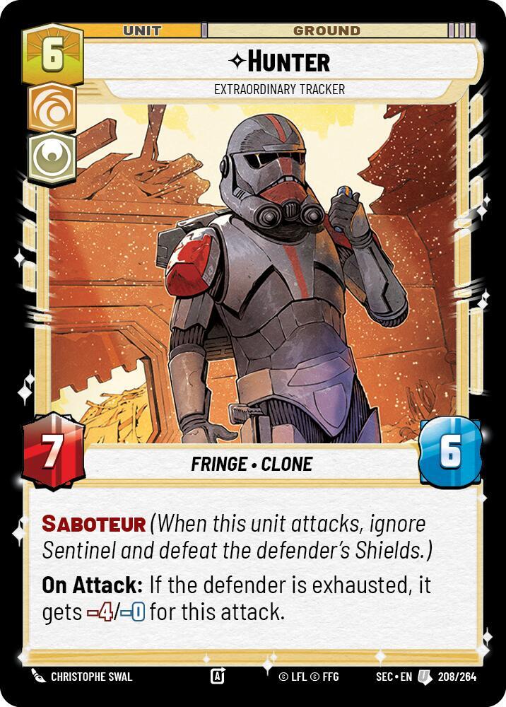 Hunter - Extraordinary Tracker - Secrets of Power - Star Wars ...