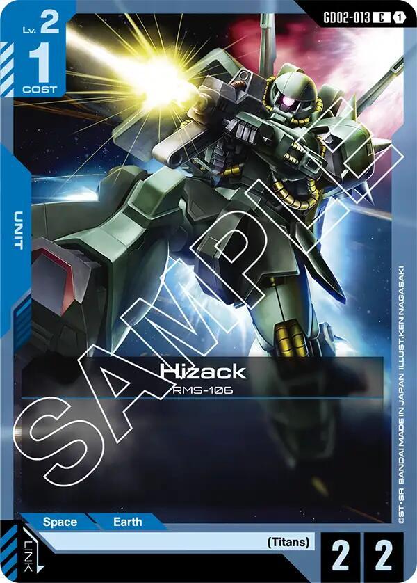 Hizack - Dual Impact - Gundam Card Game - TCGplayer.com