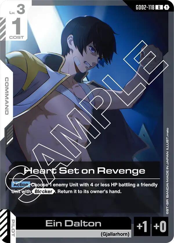 Heart Set on Revenge - Dual Impact - Gundam Card Game - TCGplayer.com