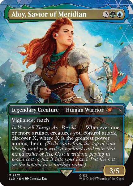 Aloy, Savior of Meridian - Secret Lair Drop Series - Magic: The ...