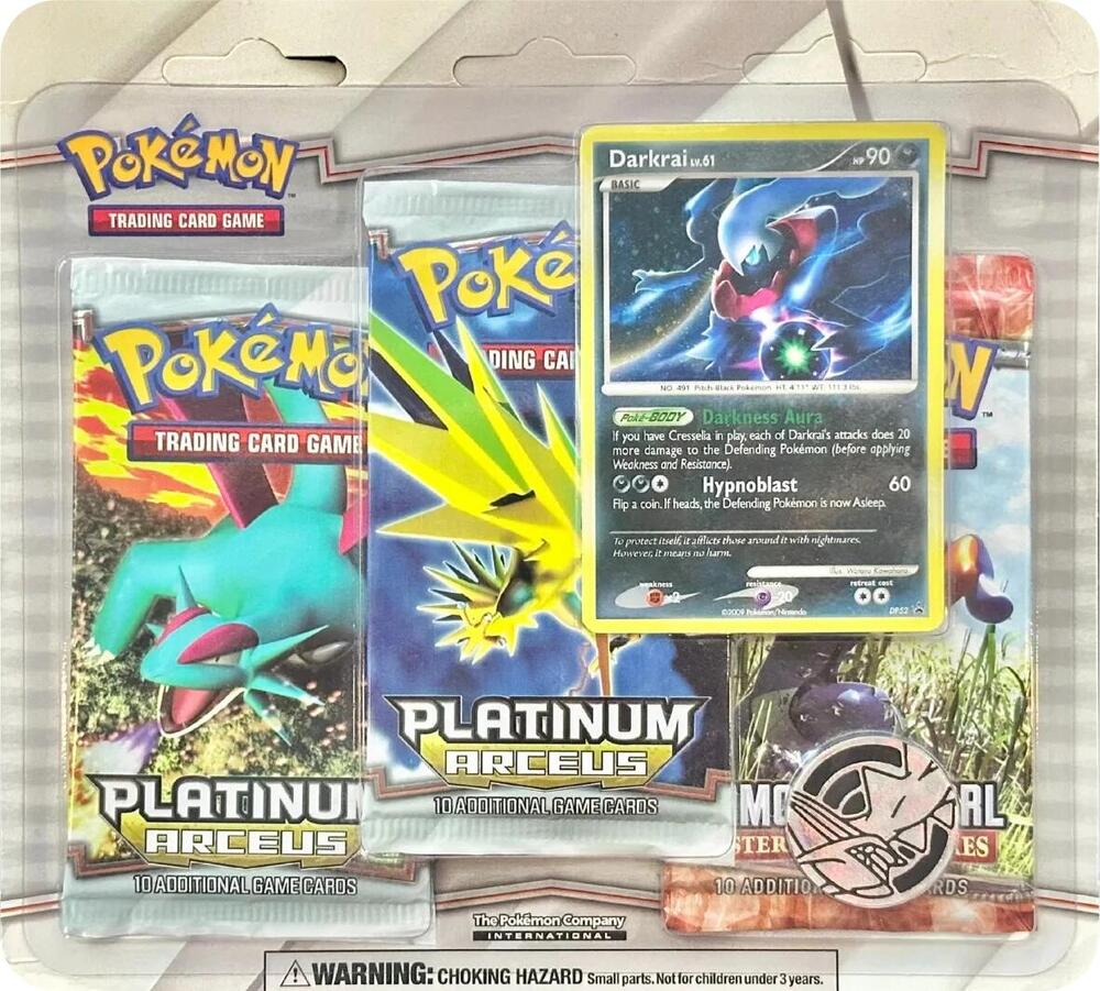Arceus 3 Pack Blister [Darkrai] - Arceus - Pokemon - TCGplayer.com
