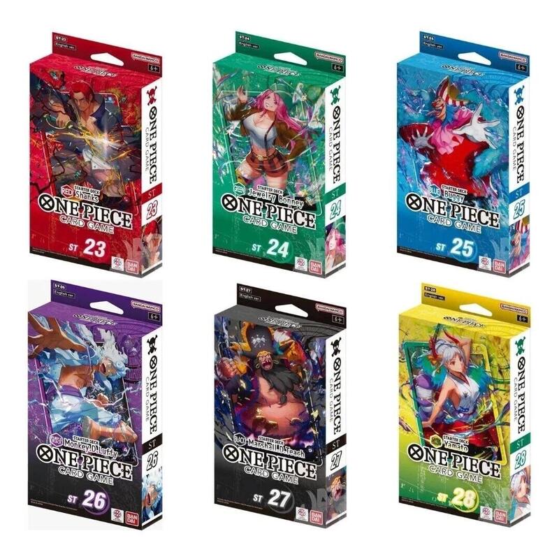 Starter Decks 23-28 [Set of 6] - Starter Deck 23: RED Shanks - One ...