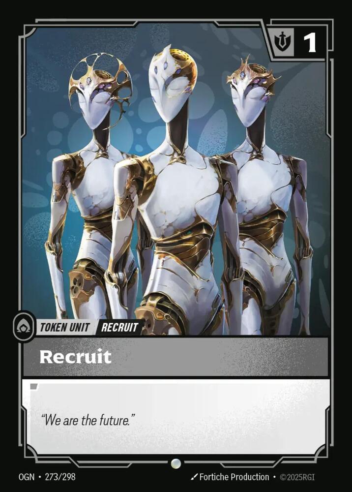 Recruit (273) // Buff - Origins - Riftbound: League of Legends Trading ...