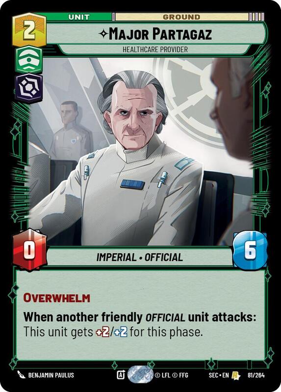 Major Partagaz - Healthcare Provider - Secrets of Power - Star Wars ...