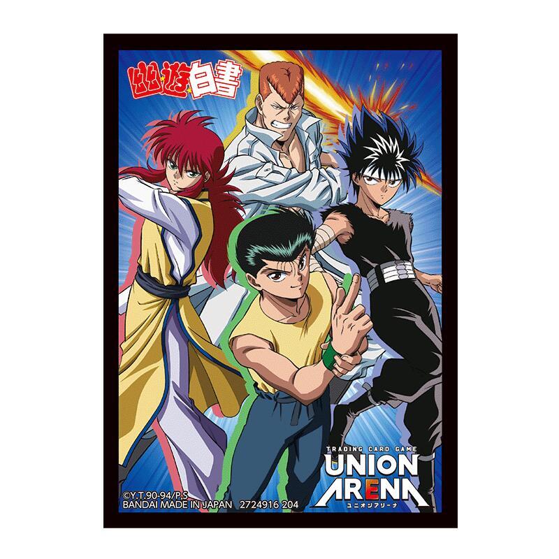 Union Arena Official Sleeves - Yu Yu Hakusho (60-Pack) - Bandai Card ...