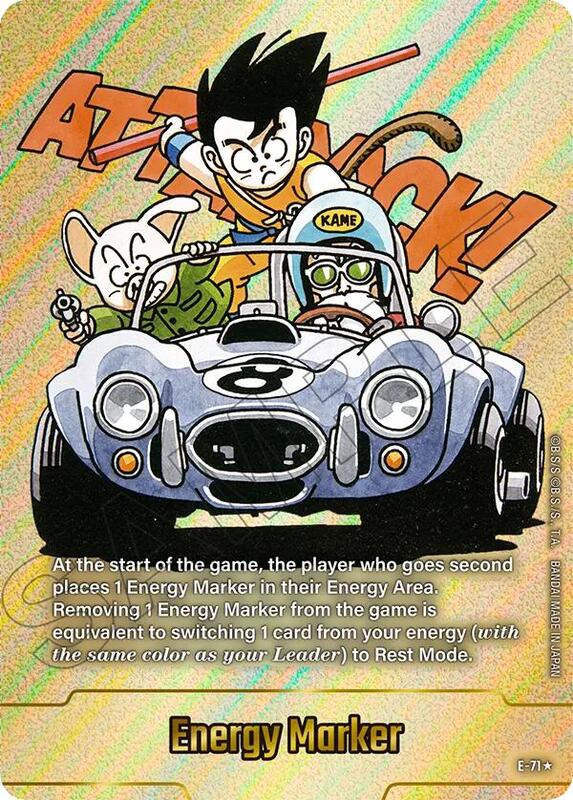Energy Marker (E-71) (Gold) - Fusion World Energy Markers - Dragon Ball ...