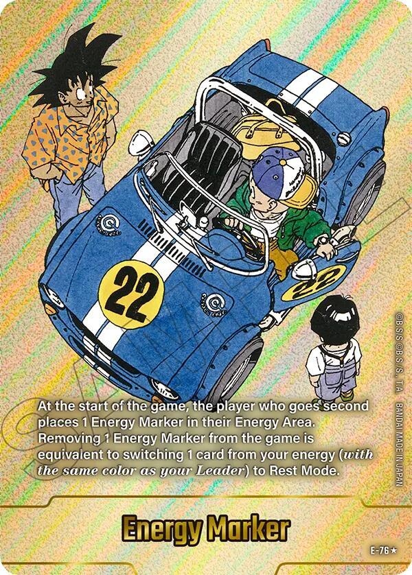 Energy Marker (E-76) (Gold) - Fusion World Energy Markers - Dragon Ball ...