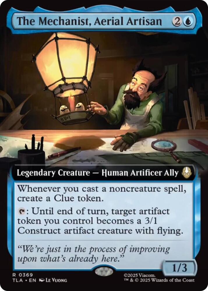 The Mechanist, Aerial Artisan (Extended Art) - Avatar: The Last ...