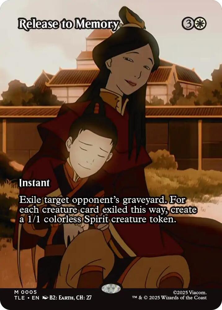 Release to Memory (Borderless) - Avatar: The Last Airbender: Eternal ...