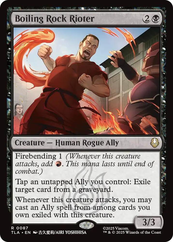 Boiling Rock Rioter - Avatar: The Last Airbender - Magic: The Gathering ...