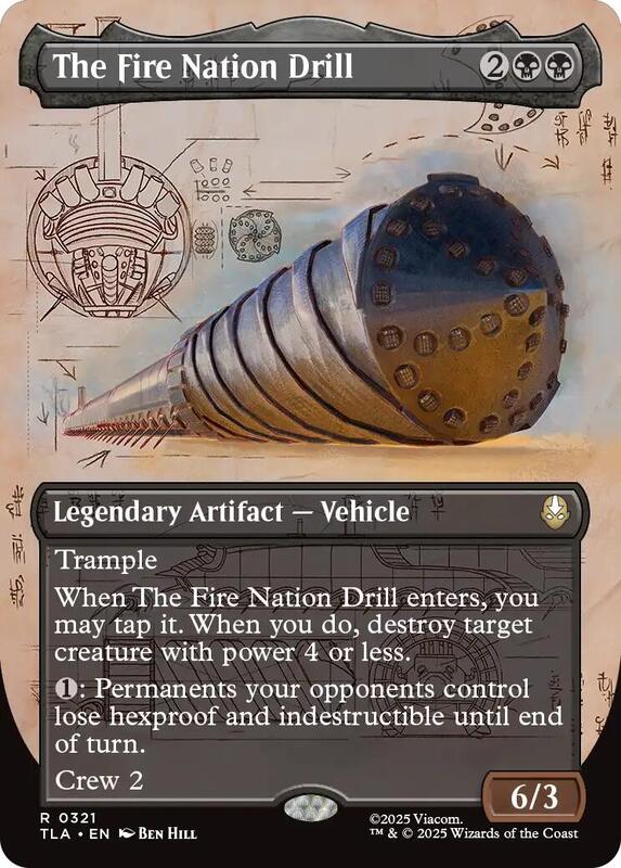 The Fire Nation Drill (Borderless) - Avatar: The Last Airbender - Magic ...