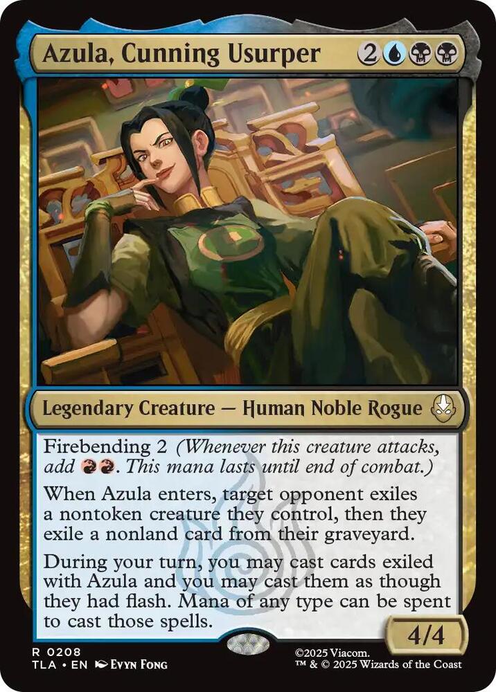 Fire Lord Azula - Avatar: The Last Airbender - Magic: The Gathering ...
