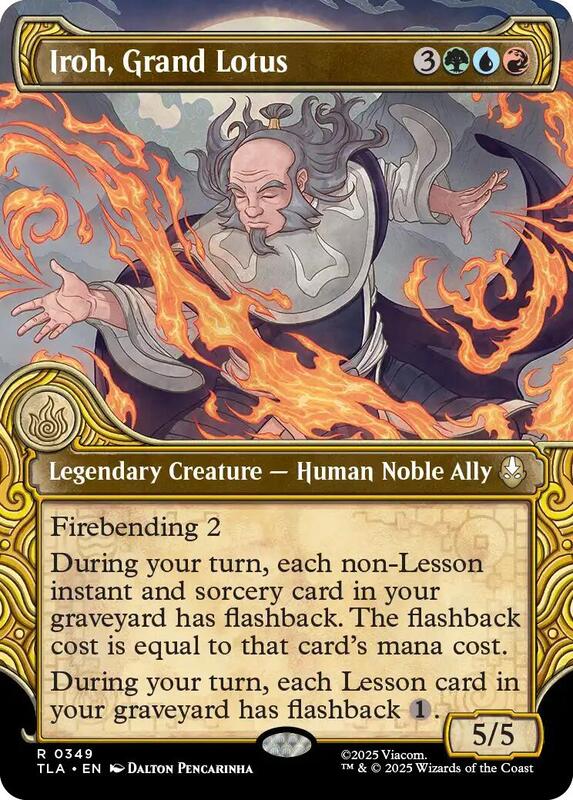 Iroh, Grand Lotus (Showcase) - Avatar: The Last Airbender - Magic: The ...