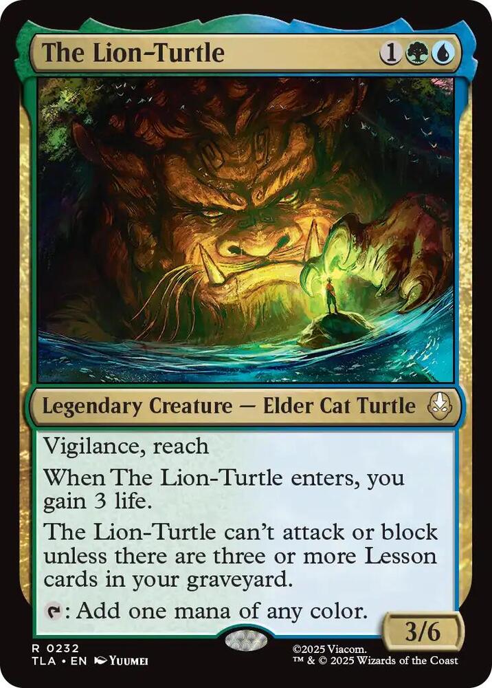 The Lion-Turtle - Avatar: The Last Airbender - Magic: The Gathering ...