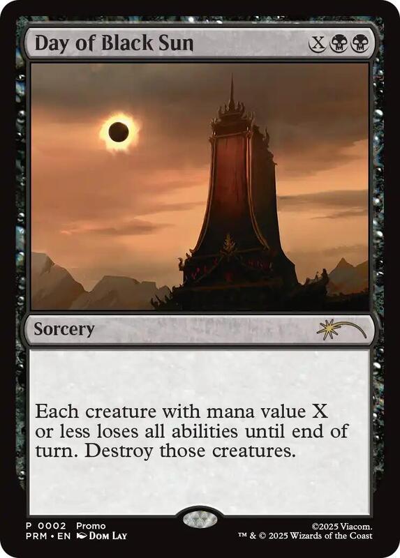 Day of Black Sun - Unique and Miscellaneous Promos - Magic: The ...