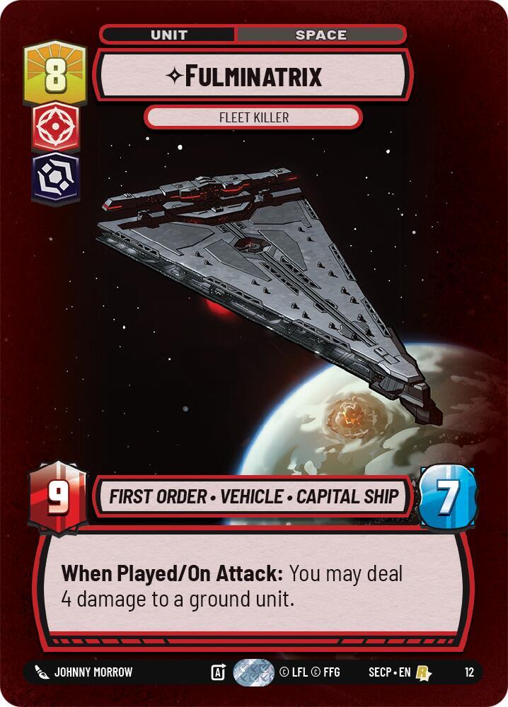 Fulminatrix - Fleet Killer - Secrets of Power: Weekly Play Promos ...