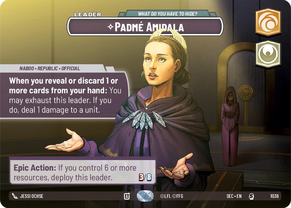 Padme Amidala - What Do You Have to Hide? (Showcase) - Secrets of Power ...