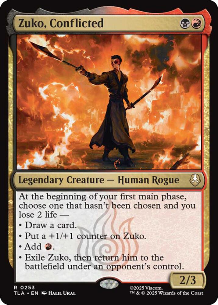 Zuko, Conflicted - Avatar: The Last Airbender - Magic: The Gathering - TCGplayer.com