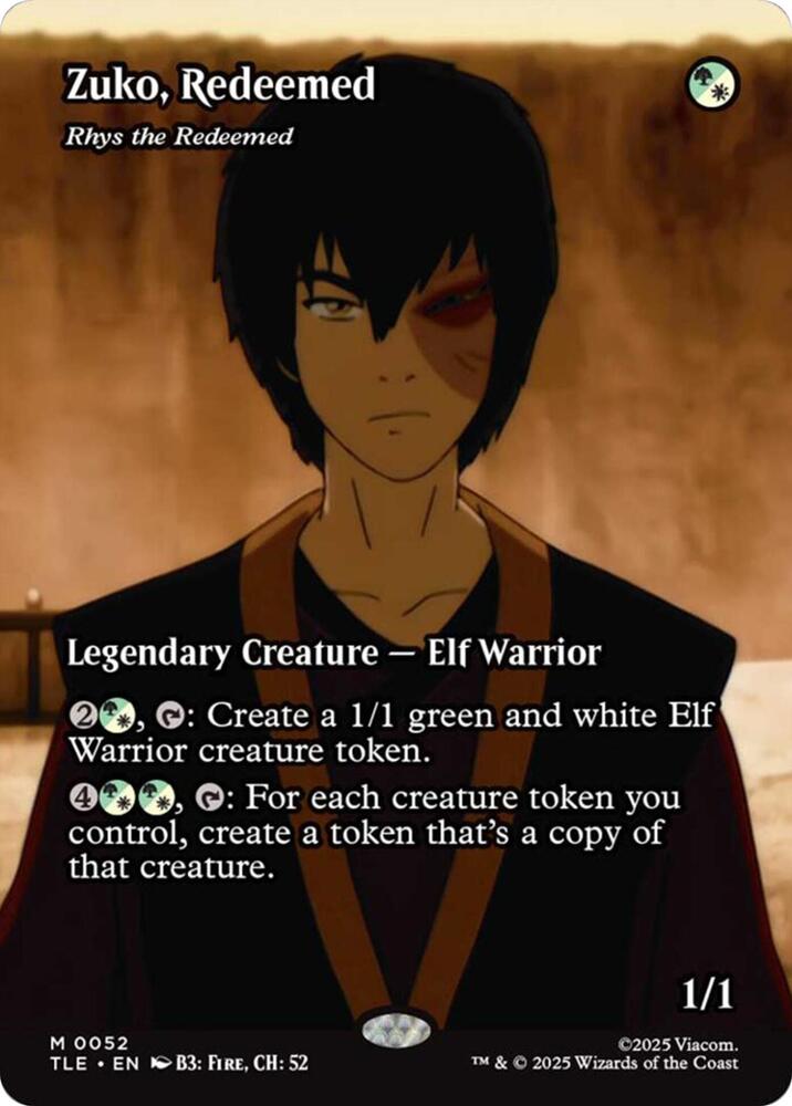 Zuko, Redeemed - Rhys the Redeemed (Borderless) - Avatar: The Last Airbender: Eternal-Legal ...