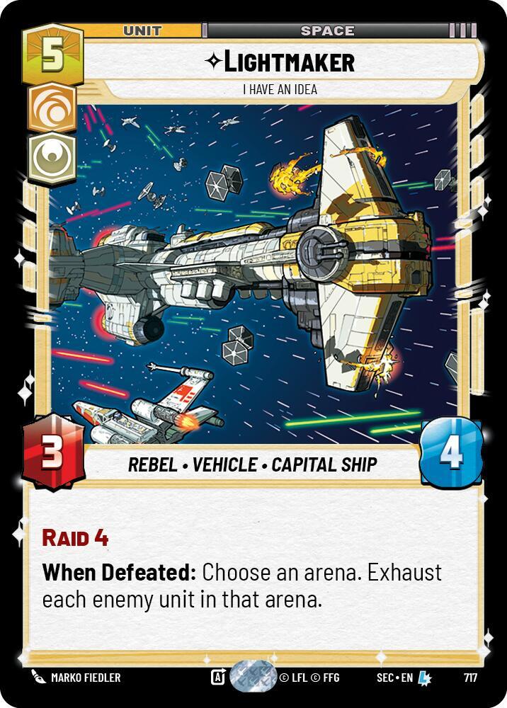 Lightmaker - I Have An Idea (Foil) - Secrets of Power - Star Wars ...